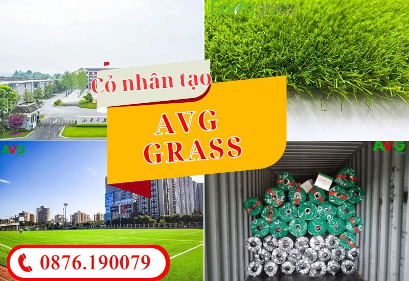 Công ty cỏ nhân tạo AVG - Cỏ sân bóng, sân vườn chất lượng
